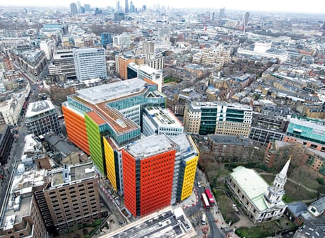 UK's most striking cladding - OnOffice | Design at Work