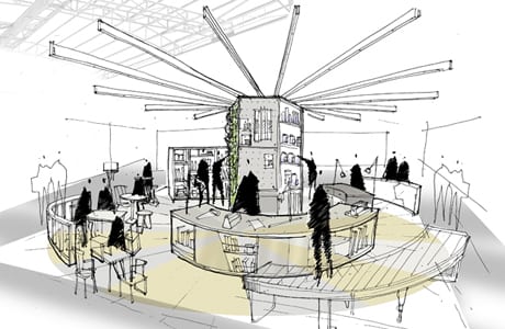 100% designed installations and pavilions - OnOffice | Design at Work