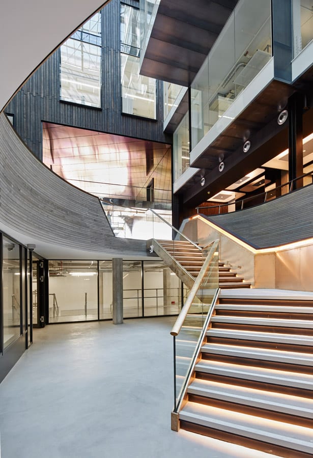 Inside Studio RHE's Alphabeta building - OnOffice | Design at Work