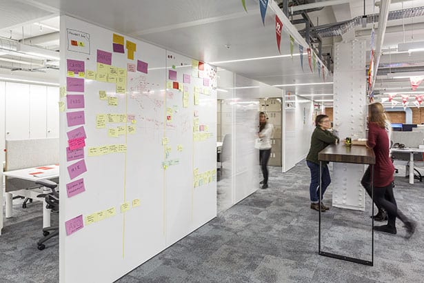 Grown-up new workspace for academic tech firm - OnOffice | Design at Work