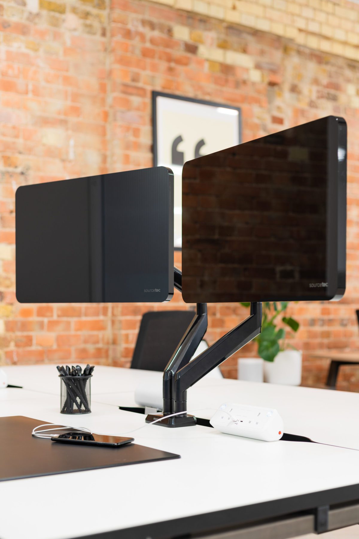 Sourcetec meets modern demands with Move monitor arm - OnOffice ...