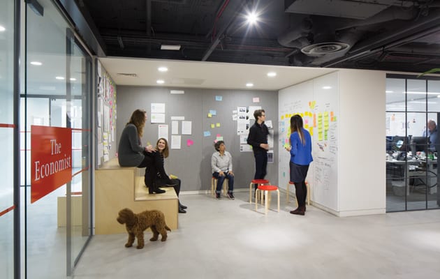 The Economist office in the Adelphi has made the culture more dynamic ...