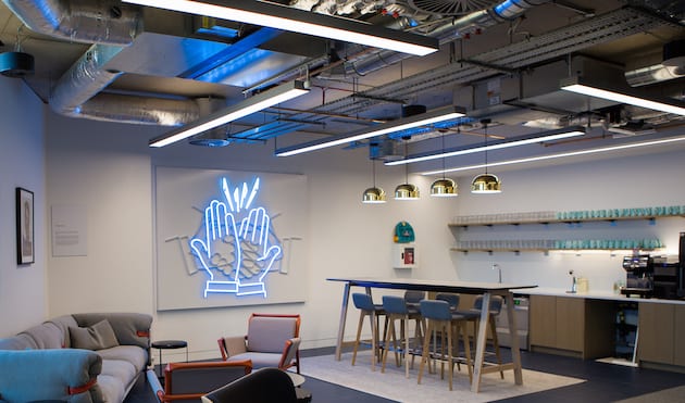 Inside LinkedIn’s London headquarters - OnOffice | Design at Work