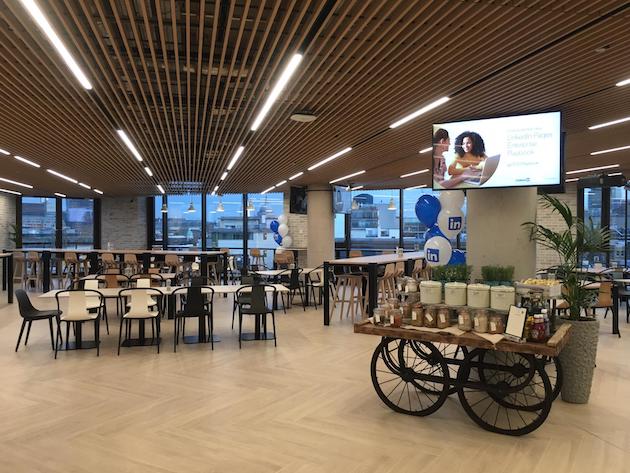 Inside LinkedIn’s London headquarters - OnOffice | Design at Work