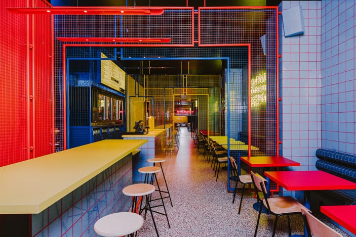 Buck.Studio bring retro hip-hop aesthetics to a Wrocław bar - OnOffice ...