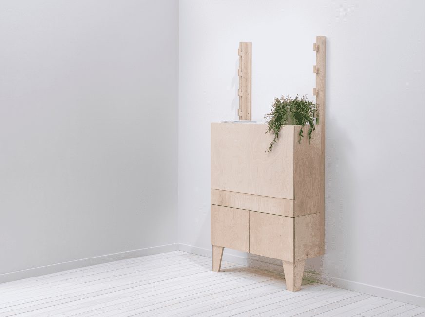 This modular workspace by Manchester-based design firm Arnie.M is ...