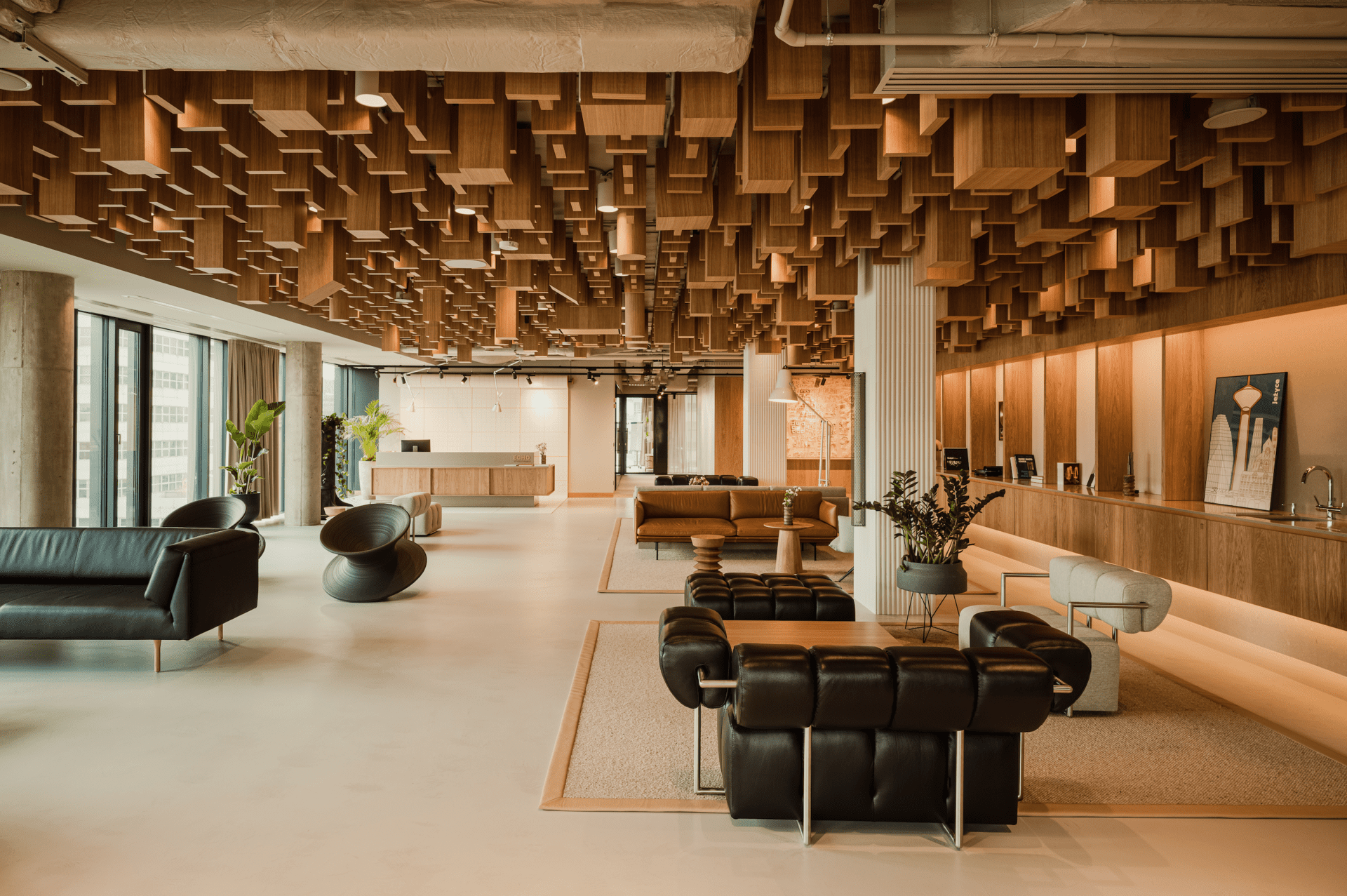 A contemporary office in Warsaw takes its interior inspiration from ...