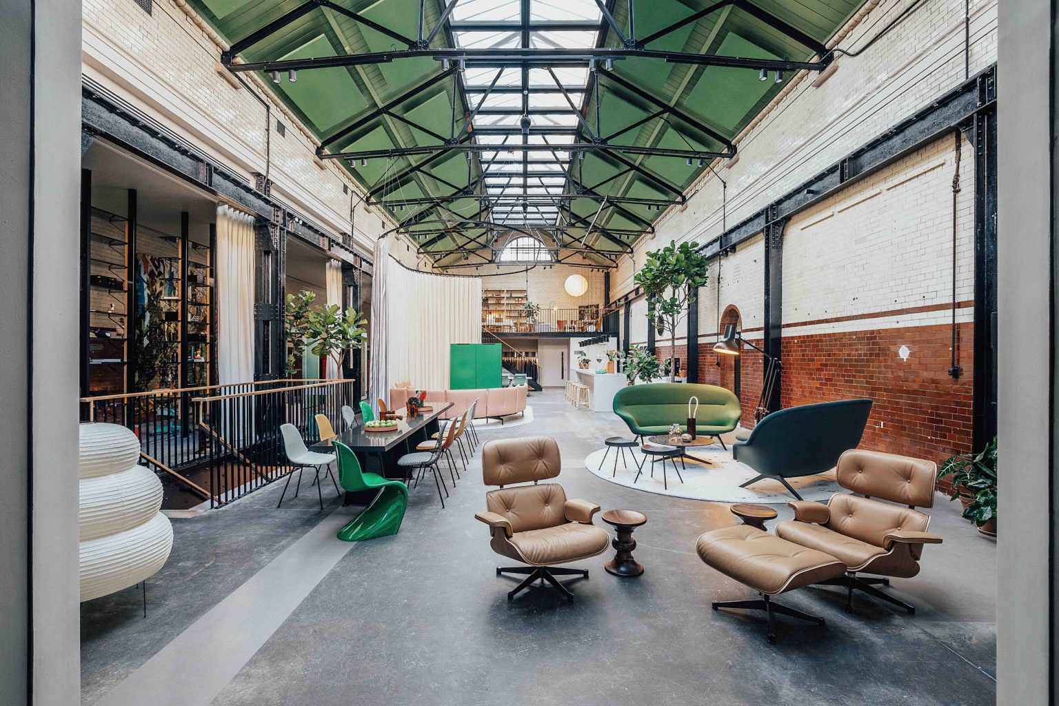 Vitra open their flagship UK Showroom in the historic London Tramshed ...