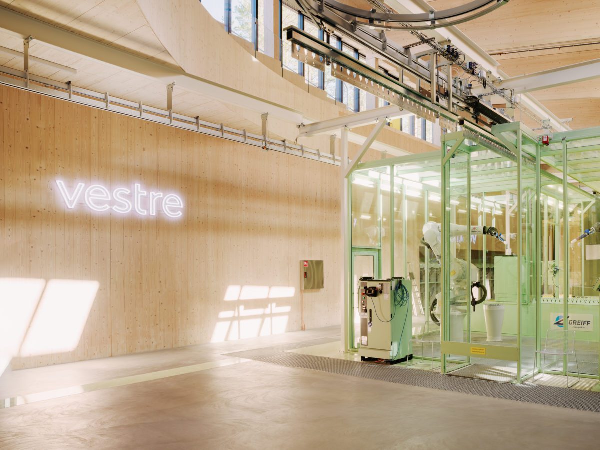 On the Plus Side: Norwegian furniture manufacturer Vestre's factory in ...