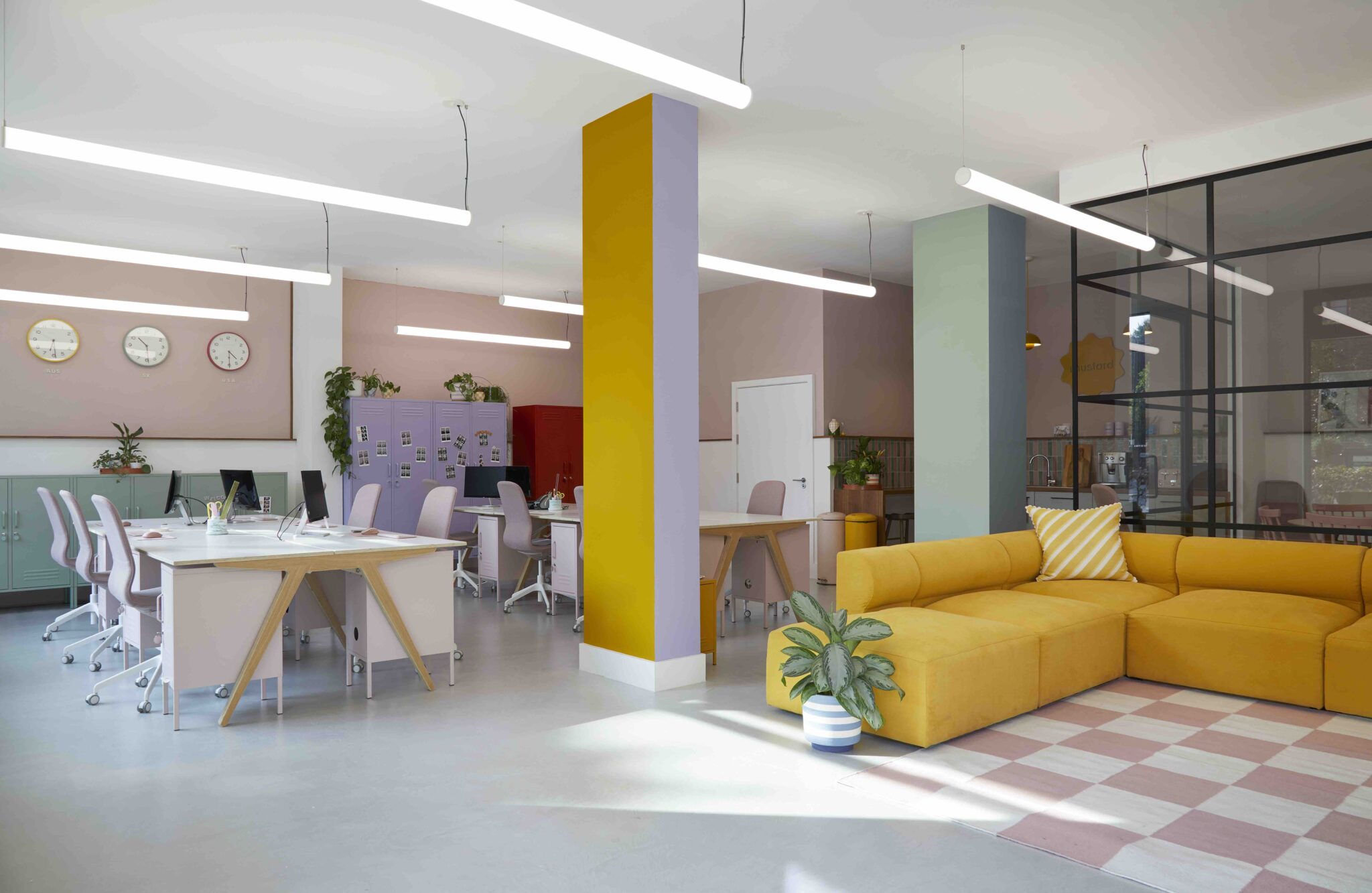 The Mustard Made London HQ Celebrates the Brand’s Colourful Identity ...
