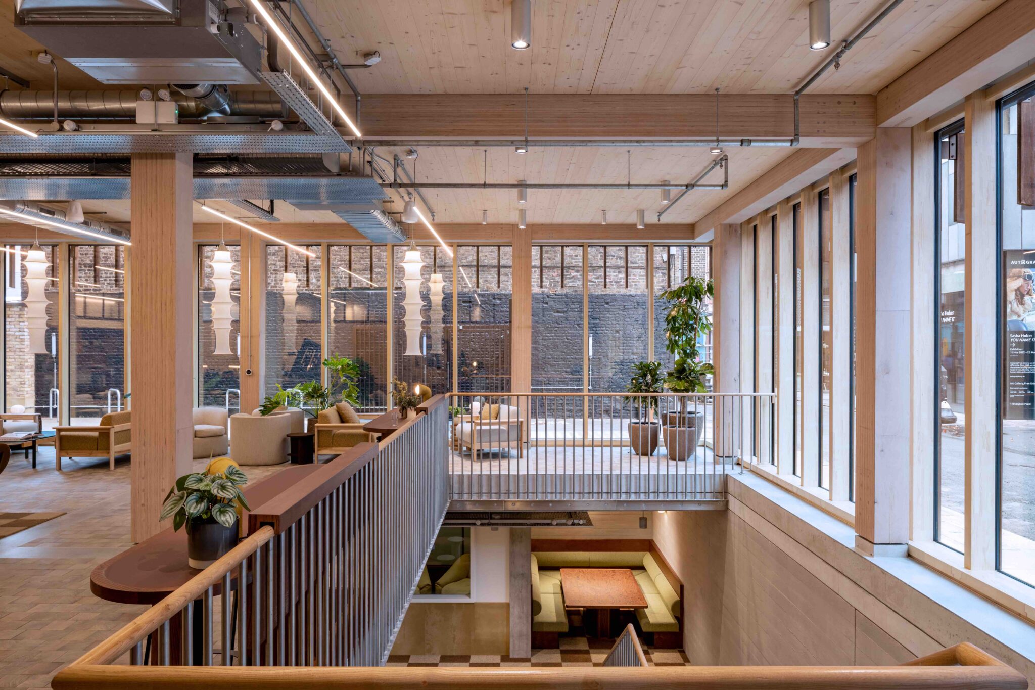 TOG's Black & White building in London celebrates timber inside and out ...