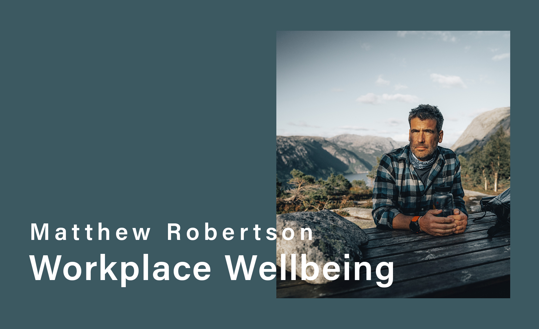 Matthew Robertson explores the positive impact of letting the outdoors ...