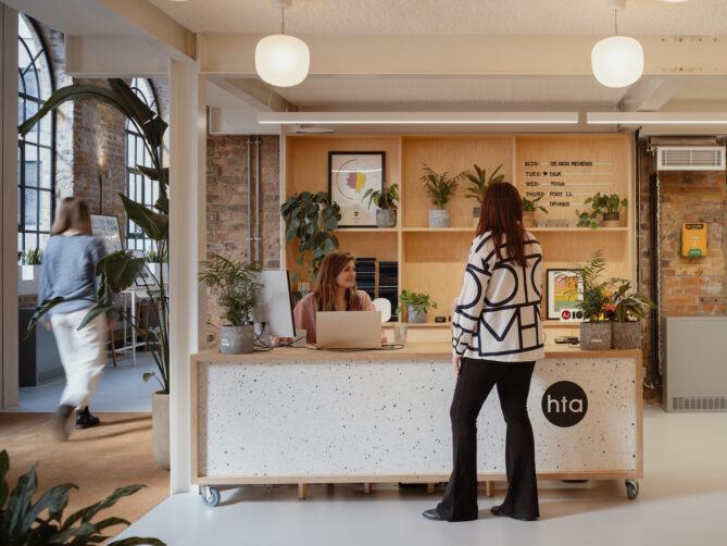 HTA unveils new office space in Hackney Wick - OnOffice | Design at Work