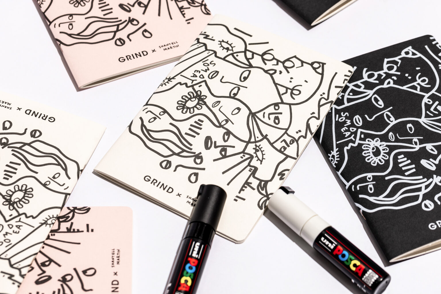 Grind launches limited-edition collection in collaboration with visual artist Shantell Martin ...